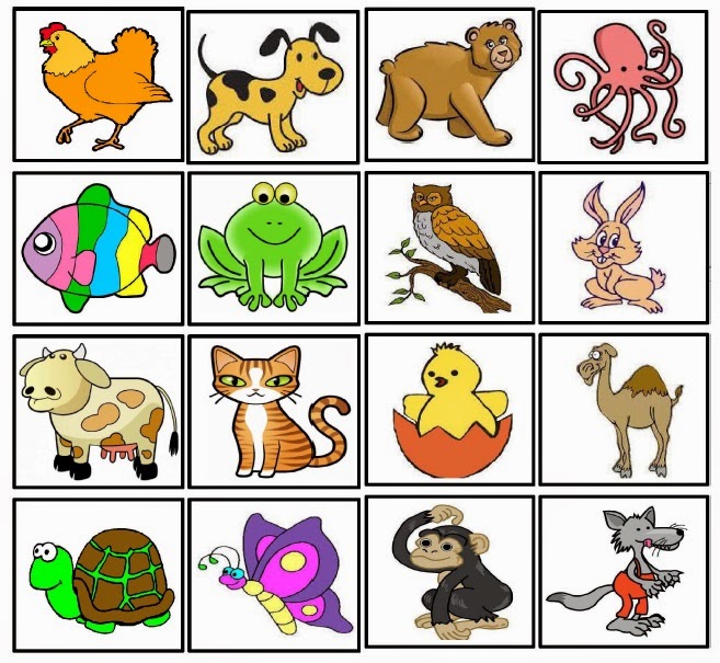 MATERIALES COMPARTIDOS: LOTERIA DE ANIMALES