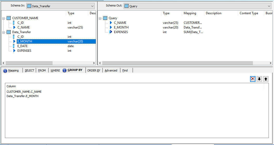 SAP BODS: Data Transfer Transform - SAP-BODS