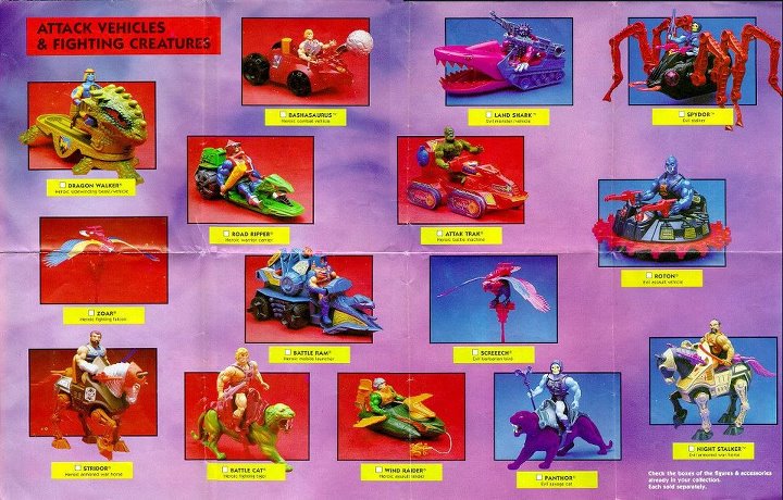 UNIVERSO RETRO: Catálogo MOTU Vintage y Classics