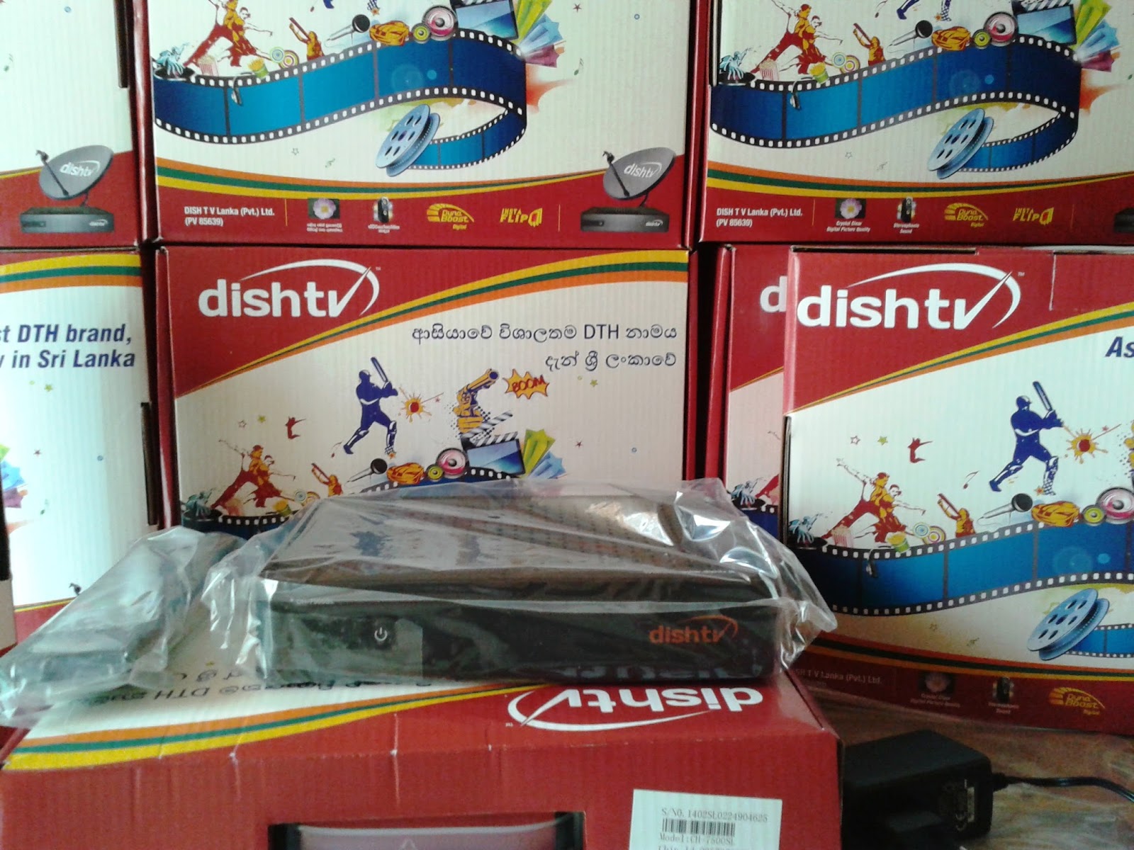 Dishtv Lanka Full Set Price 3690/= Srilankan Rs Call "Recharge Now Dth ...