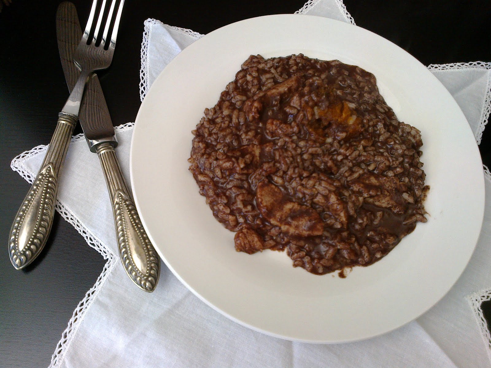 Guloso qb: Arroz de sarrabulho rápido ... à moda cá de casa