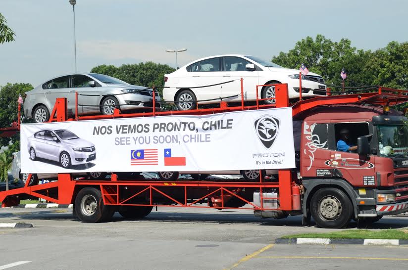 Motoring-Malaysia: First Batch of PROTON cars to Chile- The restart of ...