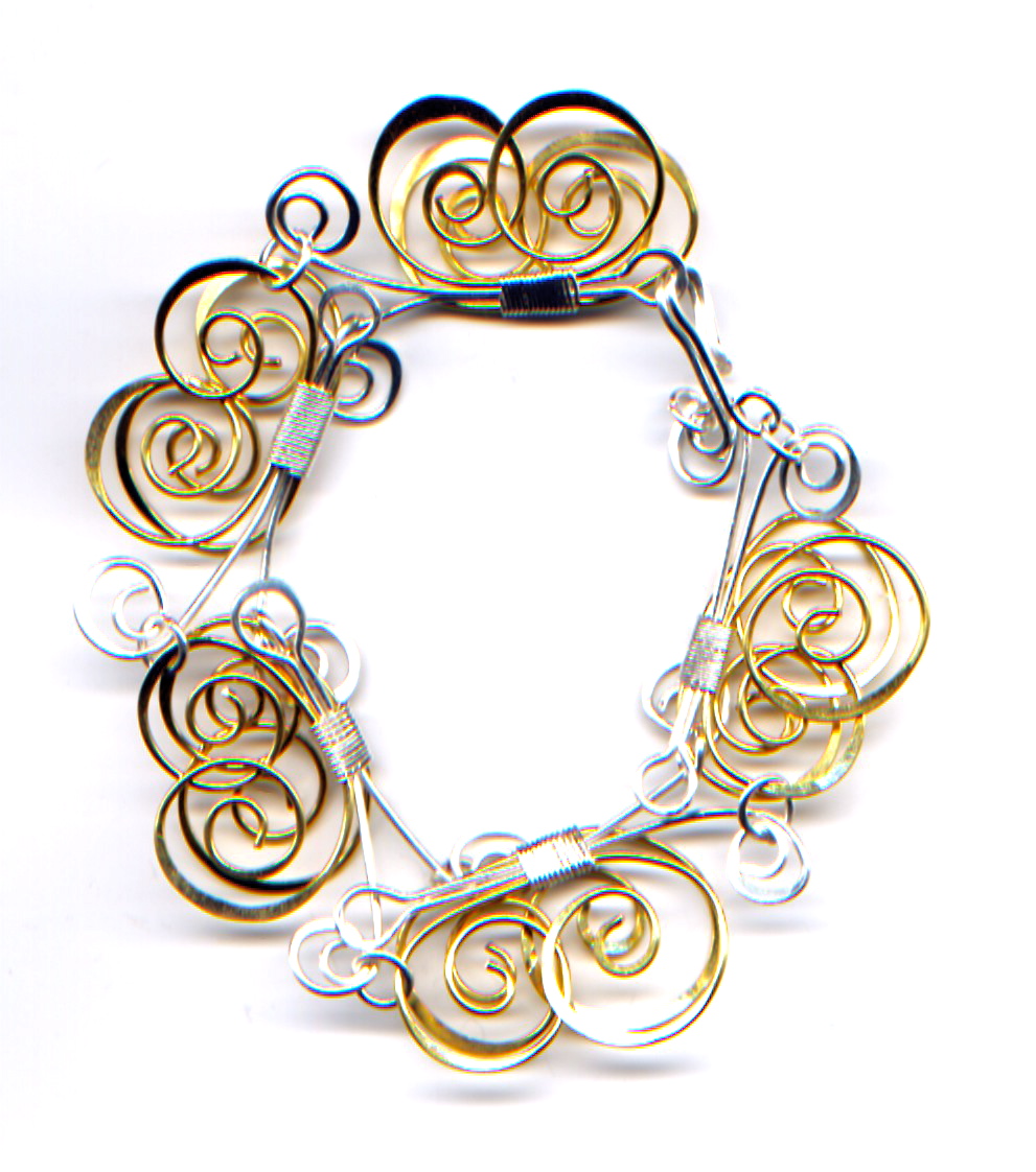 WireWorkers Guild: BUTTERFLY BANGLE