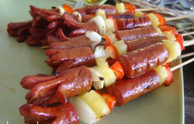 Dapur Saji Bunda Panji: Sate Sosis Saus Tomat