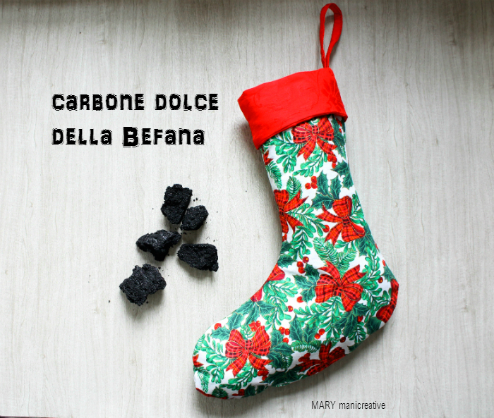 Il carbone dolce della Befana fatto in casa - Mariangela Vaia