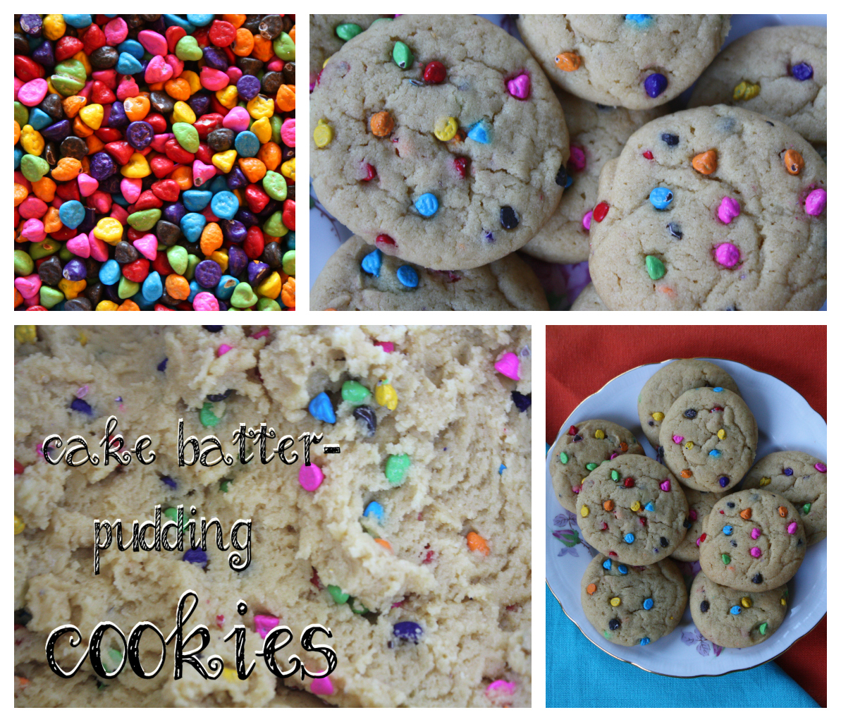 a.b.daisy: Cake Batter Pudding Cookies