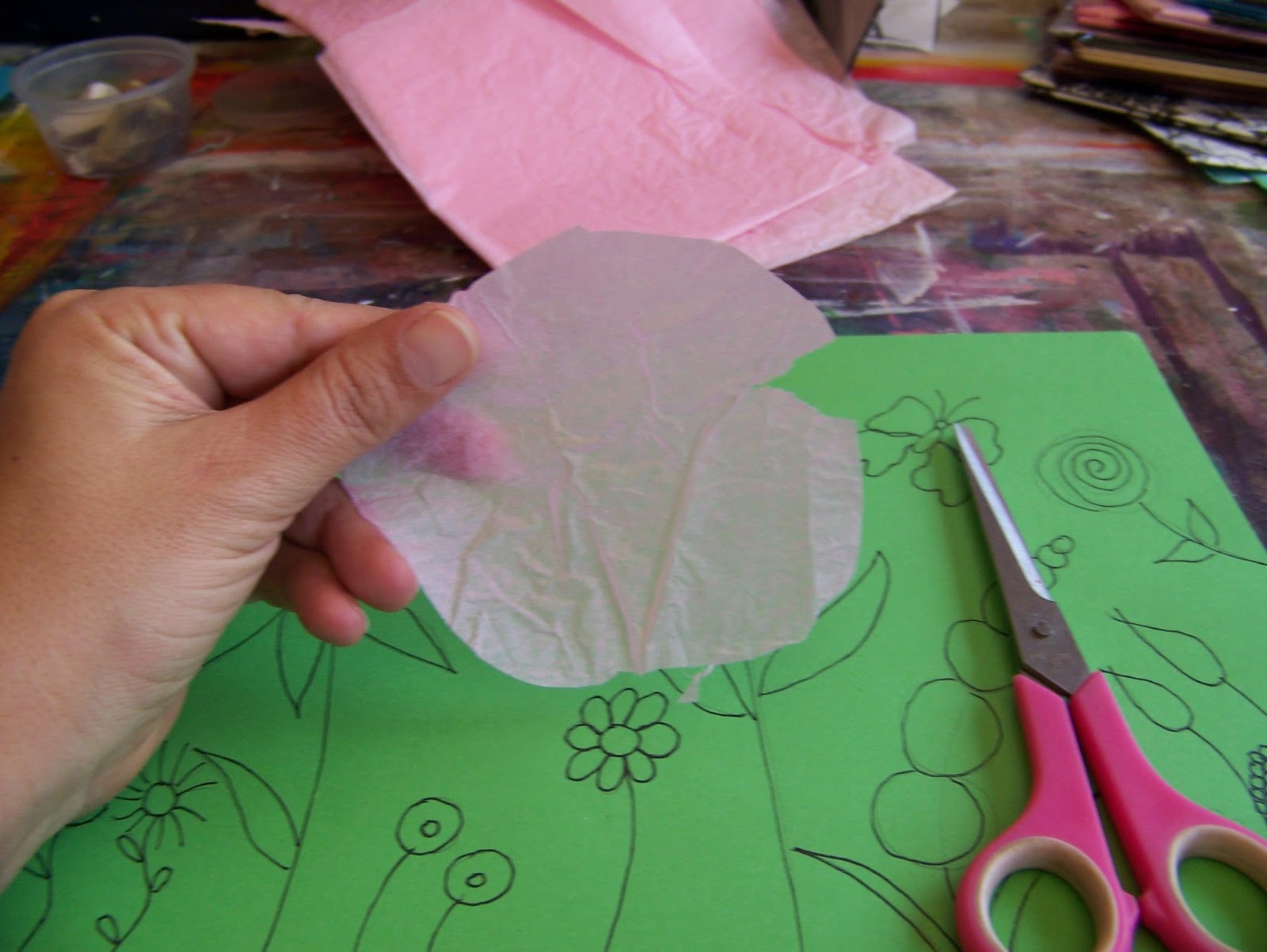 A Pretty Talent Blog: School Holiday Project 45: Making A Tissue Paper ...
