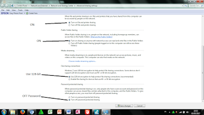 Cara sharing file menggunakan ip address - Berbagi itu indah