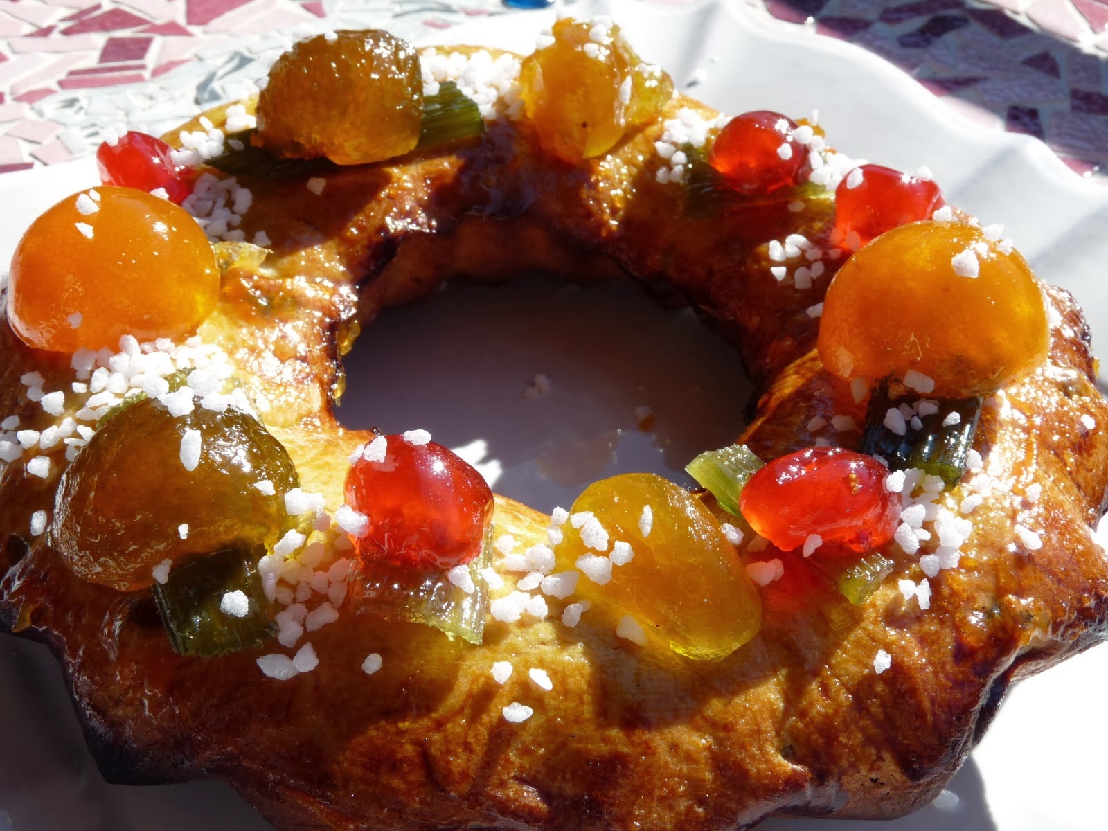 Ricetta Galette (o Couronne) des Rois con Frutta Candita