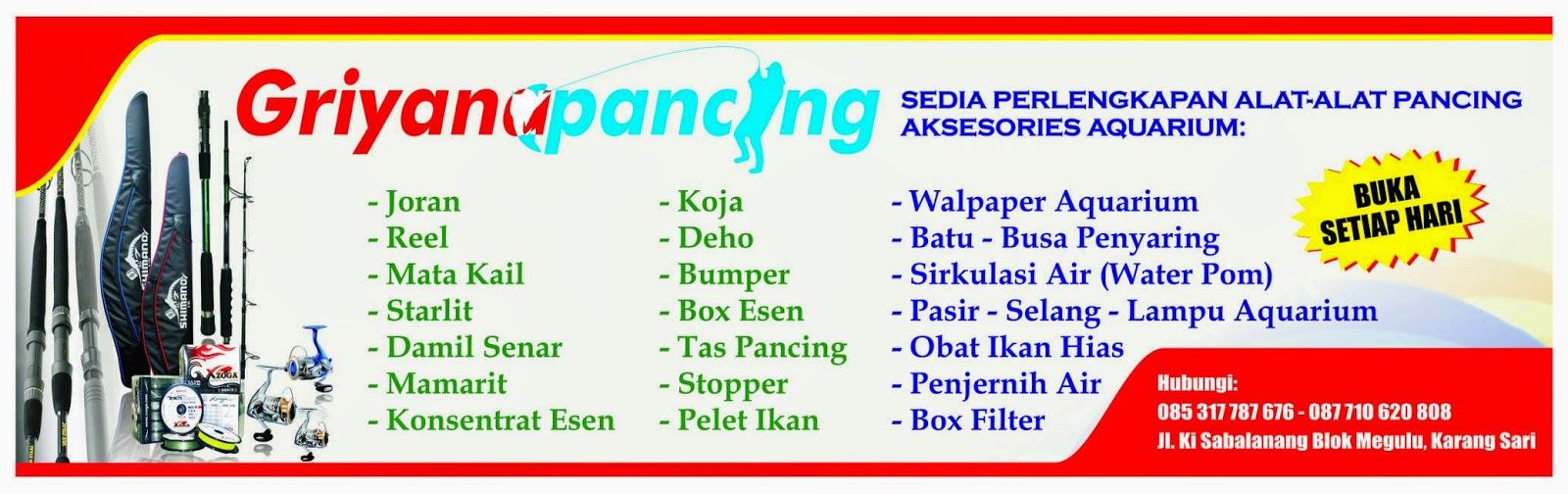 Portrait Print: Spanduk Griyana Pancing