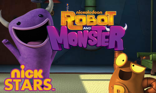 Novo NickToon Robot And Monster! | Nick Stars