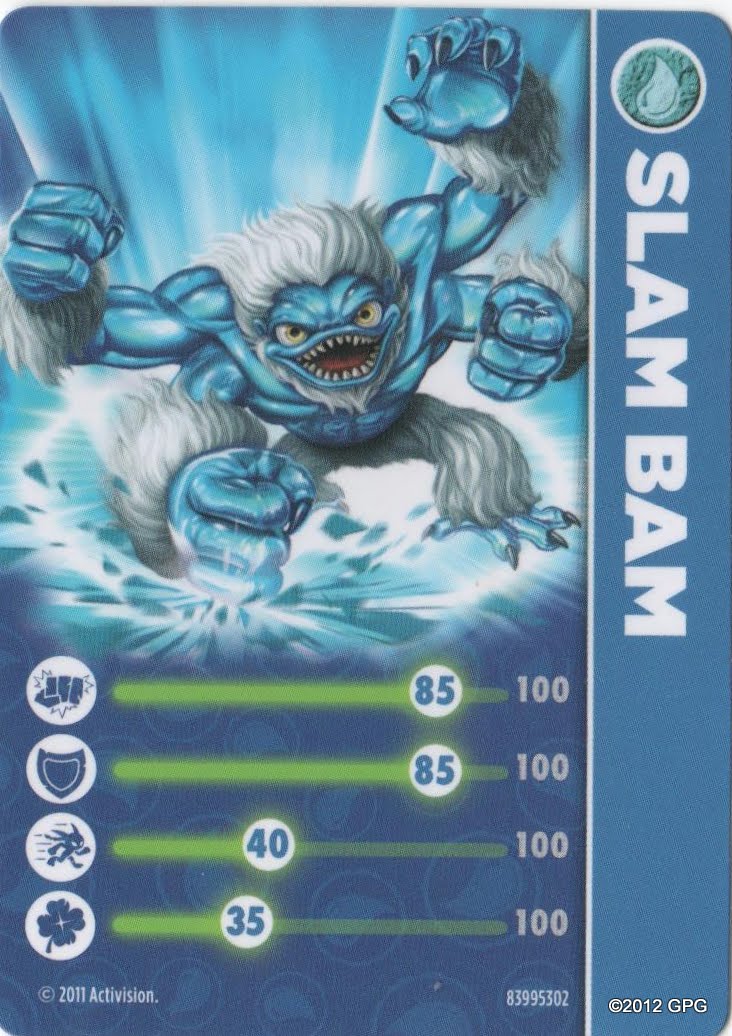 Skylanders | Spyro's Adventure: Skylanders Slam Bam Water Element ...