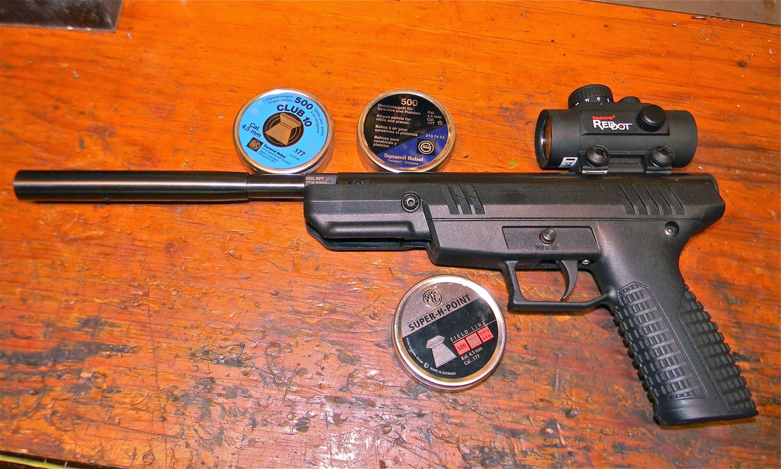 Another Airgun Blog: Benjamin Trail Nitro Piston Pistol--Part 1