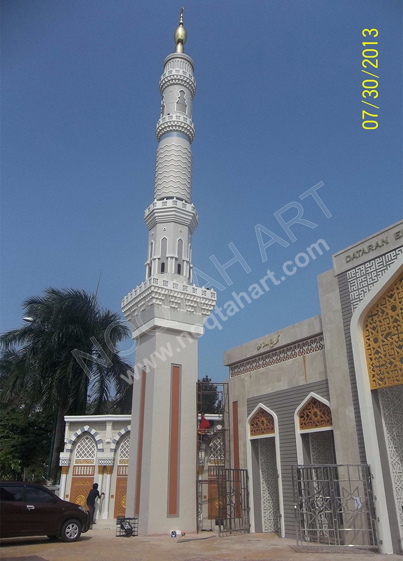 Grc ornament masjid ~ Islamic Art and Calligraphy Decoration