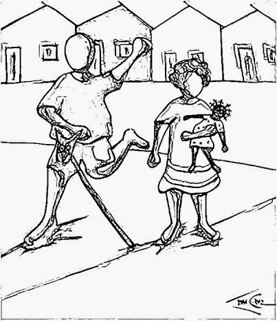 Baú da Web: Ivan Cruz desenhos para imprimir e colorir