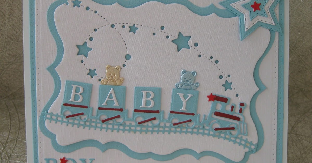 pamscrafts: Blue Train for Baby Boy.