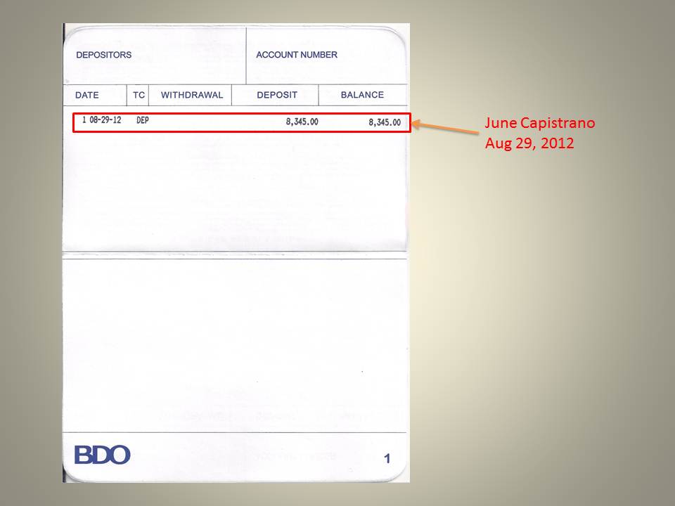 Yaba Sa Nabua: Passbook Records, Bank Details & Financial Reports