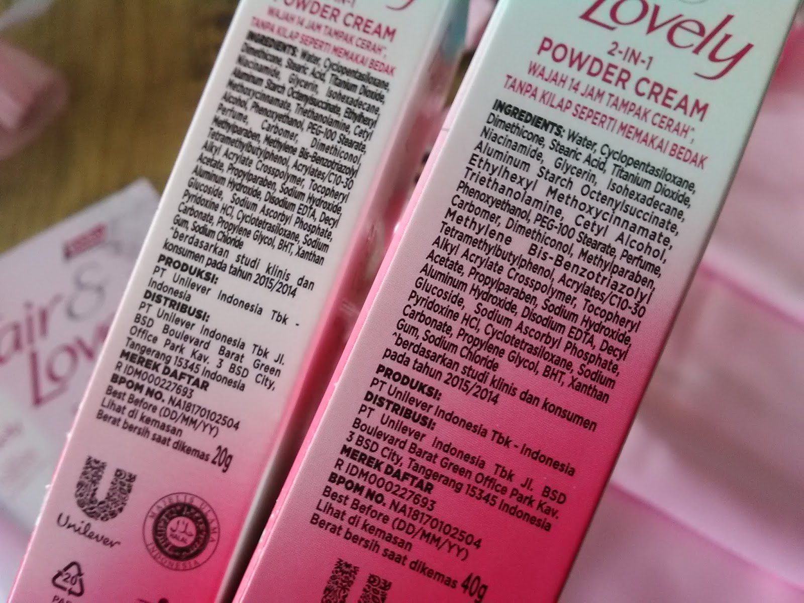 mantrianarani's world: Fair & Lovely 2 in 1 Powder Cream : Aktif ...