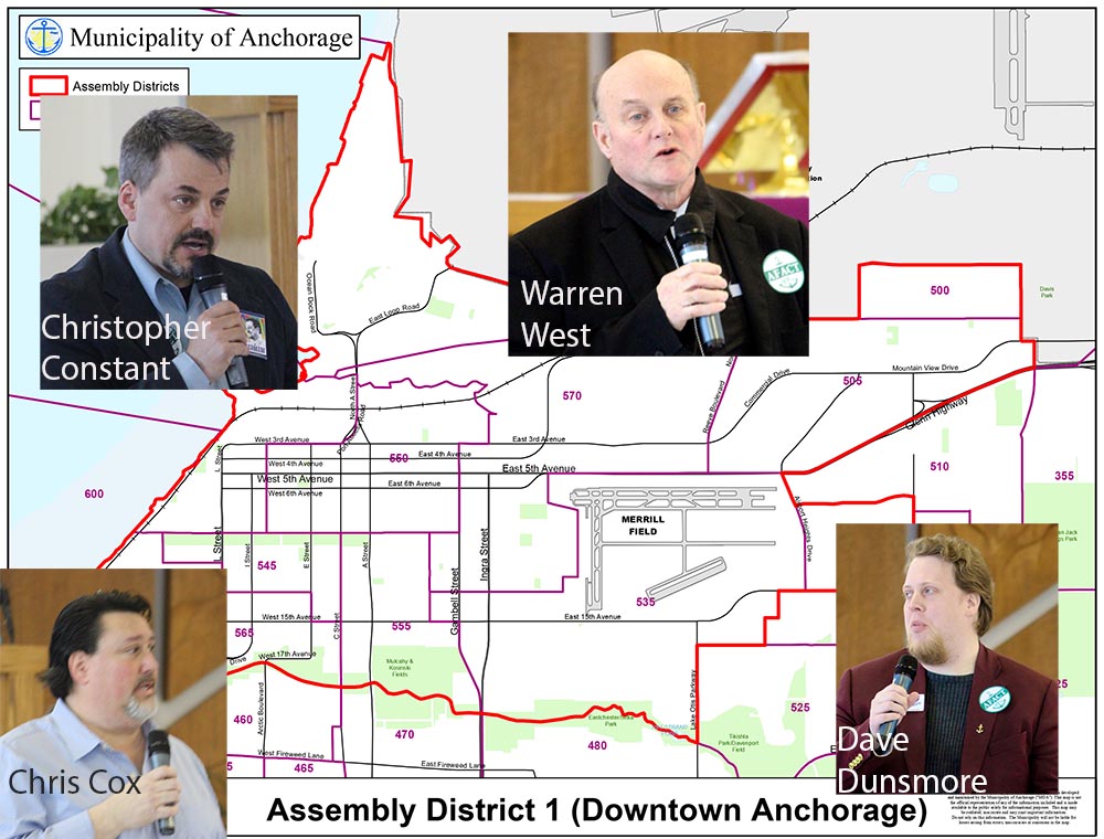 What Do I Know?: Anchorage Assembly Race, District 1 Candidates