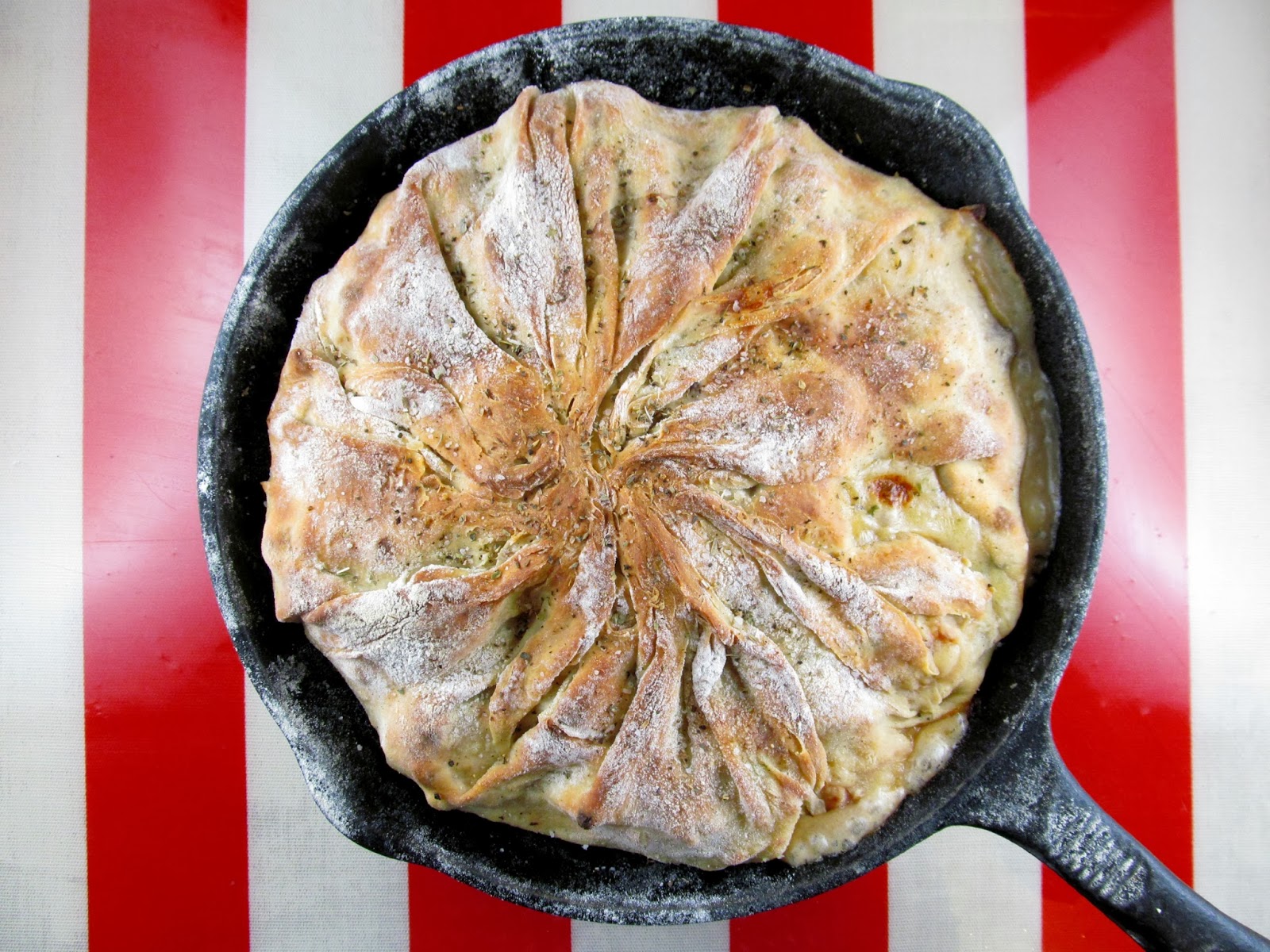 Rise and Shine: Savory Pot Pies: Classic Chicken and Mediterranean Pizza