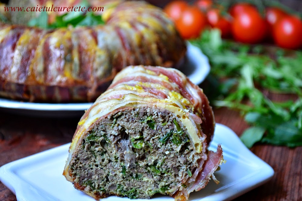 Drob de curcan in manta de bacon - CAIETUL CU RETETE