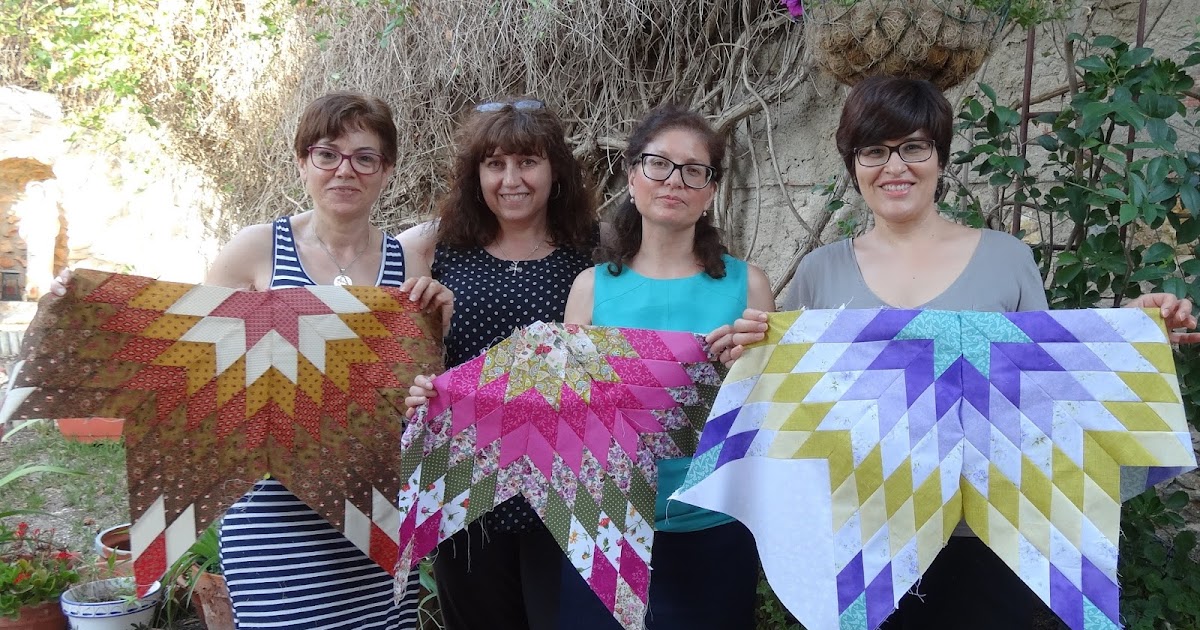 PATCHWORK MURCIA: Curso estrella de ocho puntas