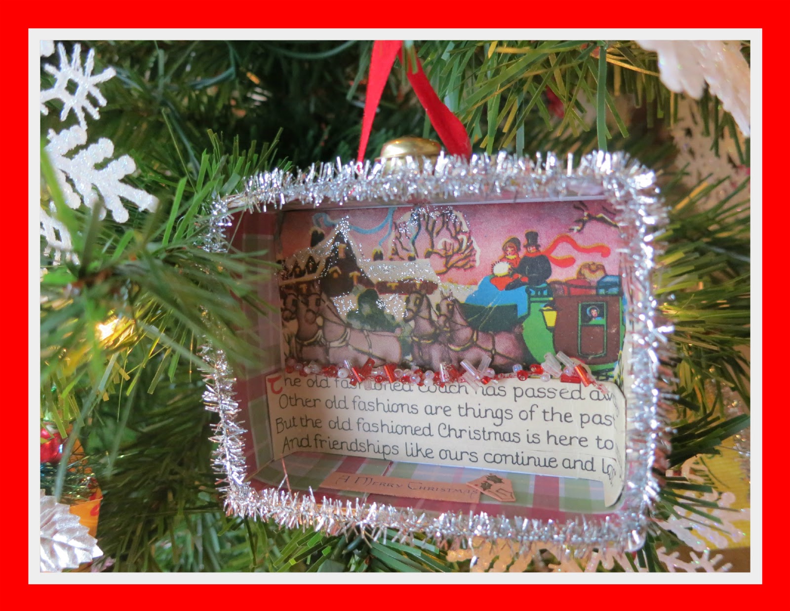 Zetta's Aprons: Shadow Box Swap Tree!