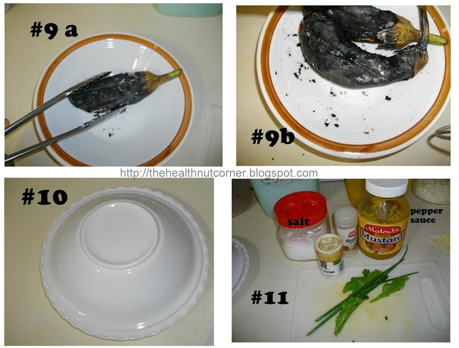 The Health-Nut Corner: Roasted Melongene (Eggplant)