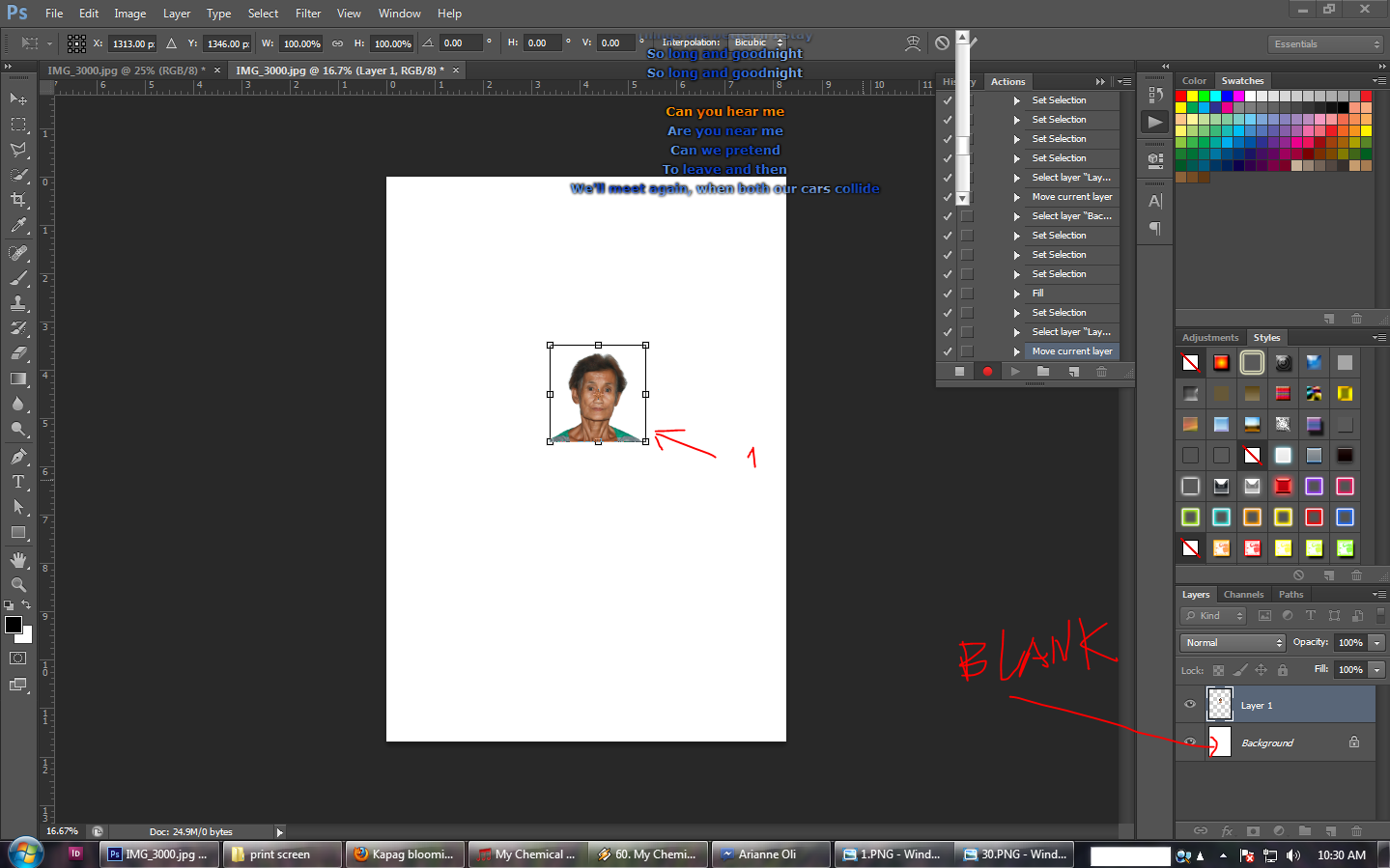 How to make an ID picture ( 2x2, 1x1 ) in Adobe Photoshop CS 6 for for ...