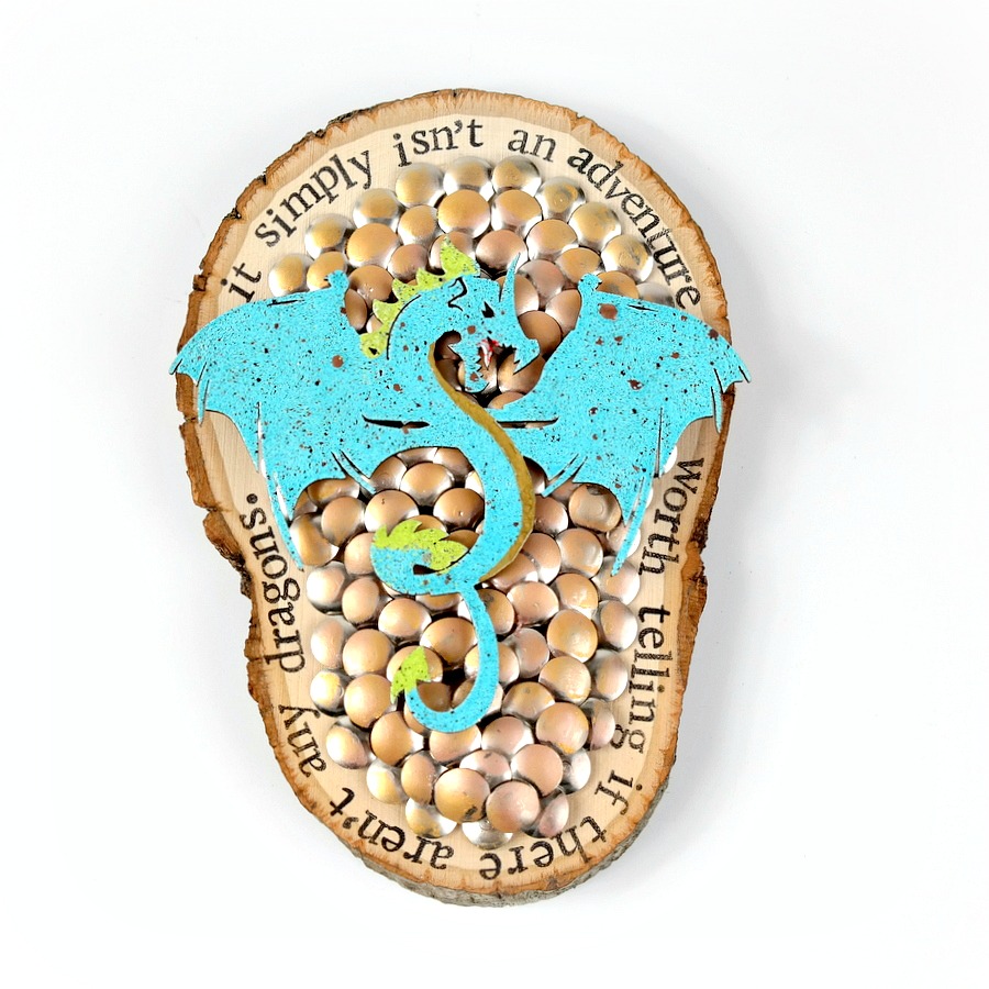 Dragon Adventure Plaque - Creative Embellishments