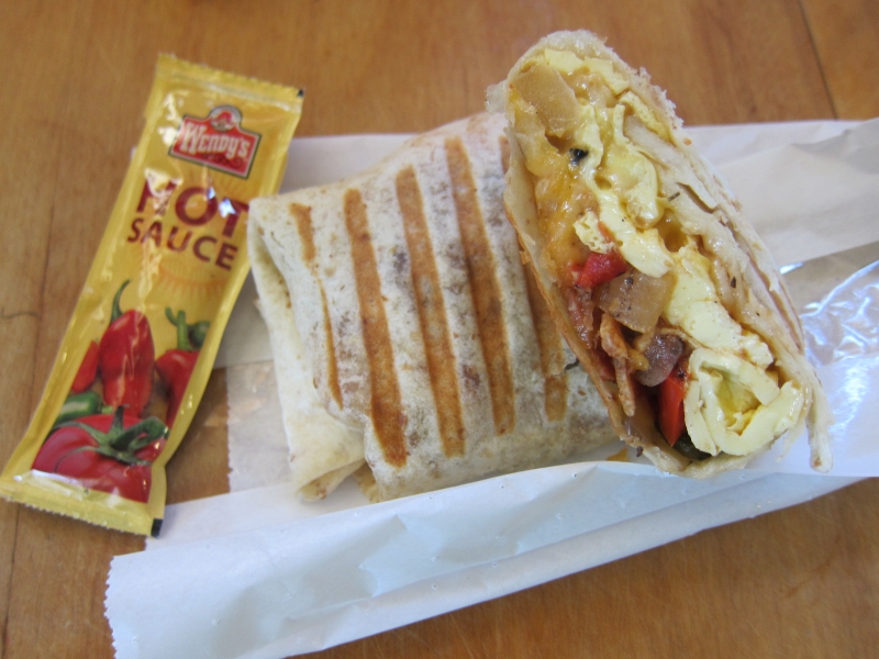 Review: Wendy's - Bacon Fire Roasted Burrito | Brand Eating