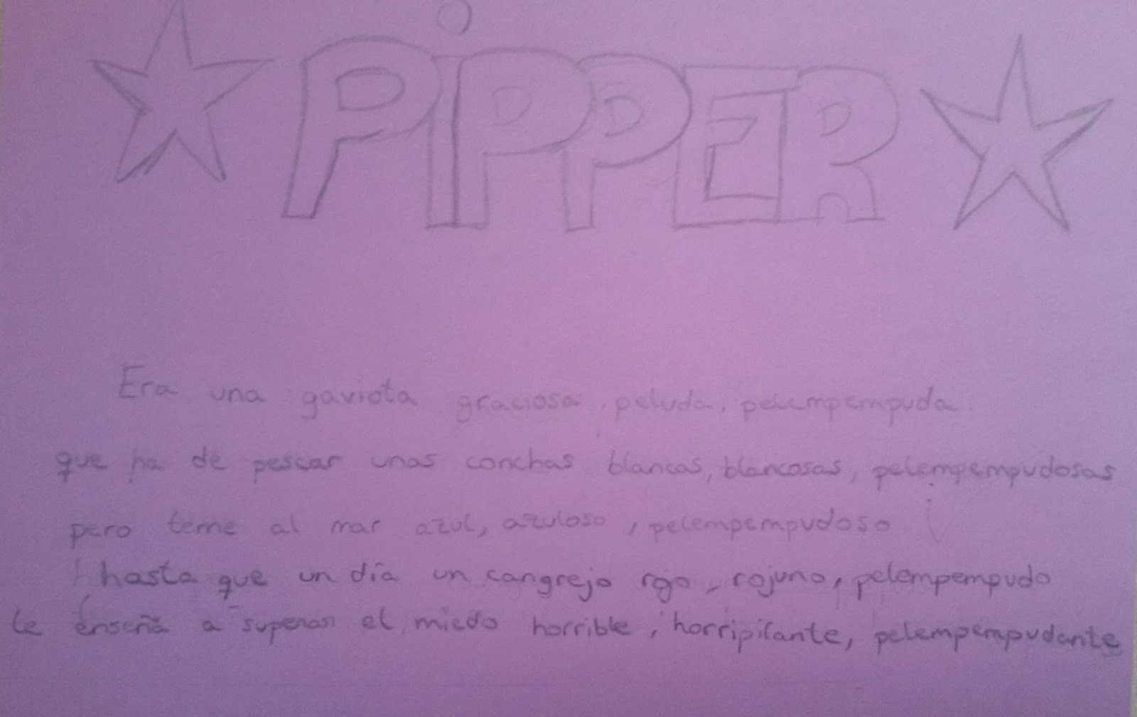La sonrisa de las letras: Cómo superar el miedo (I): Piper (Corto de Pixar)