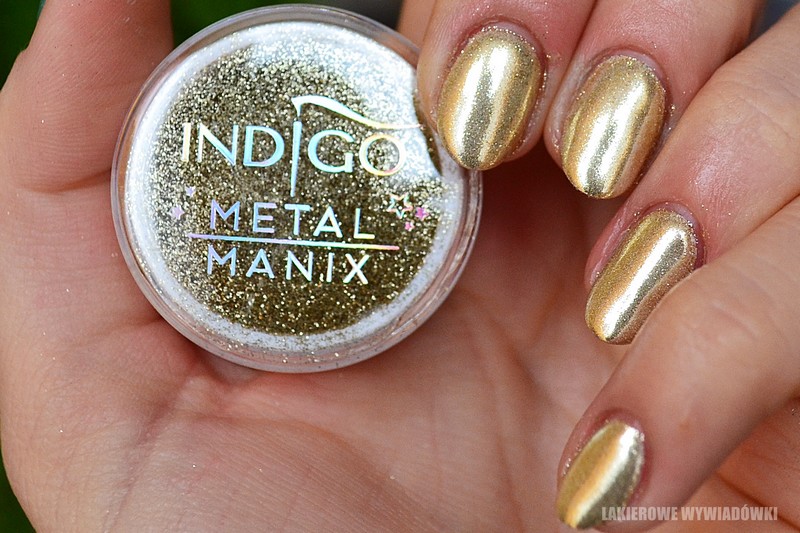lakierowe wywiadówki: Indigo Metal Manix - LIGHT GOLD