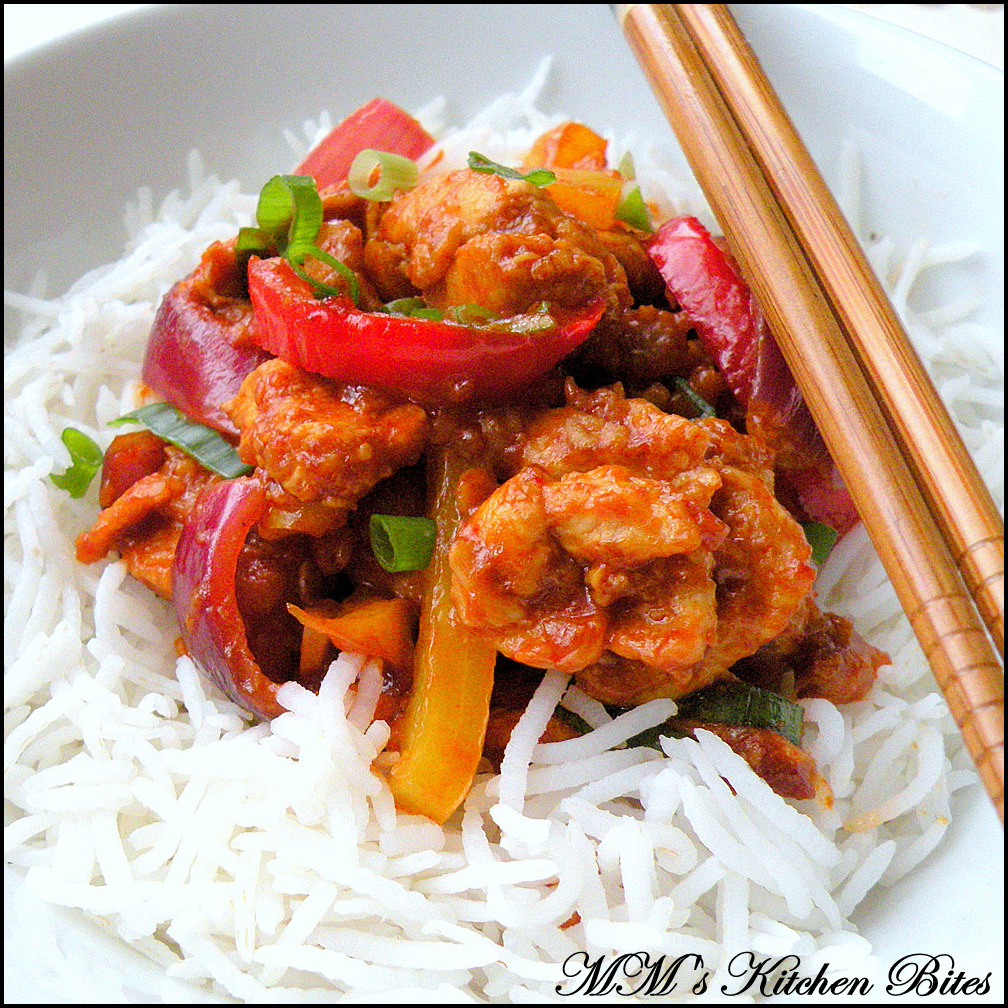 MM's Kitchen Bites: Sweet and Spicy Stir Fried Chicken..and the magic ...