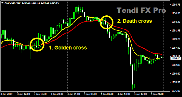 EMA Cross Setting 10 dan 20 | Tendi FX