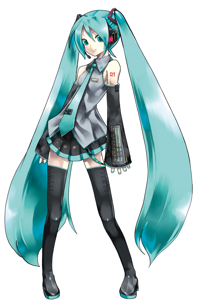 Unidad Artista Vocaloid & Utauloid: CV-01 Hatsune Miku (Miku para los ...
