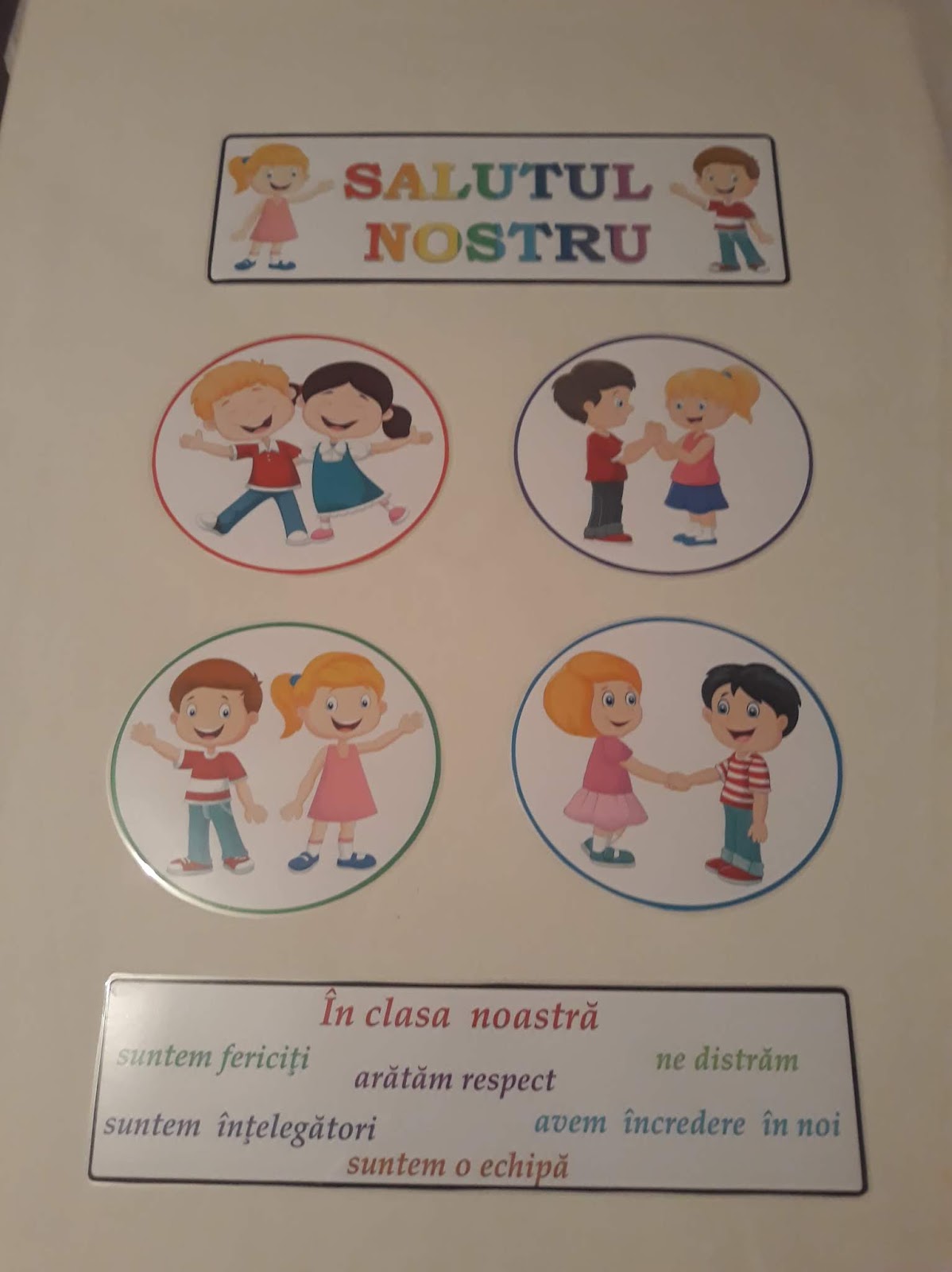 Creionasul cel Istet si prietenii: Salutul nostru