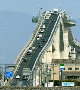 The Presurfer: Steep Bridge In Japan Is Almost Vertical