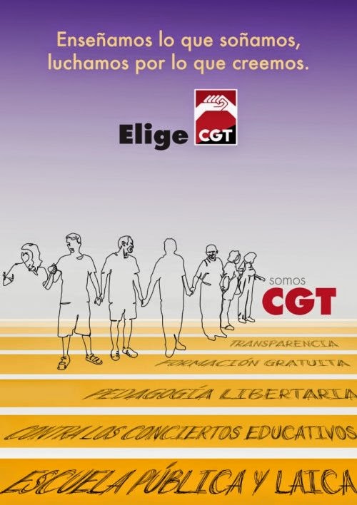 CGT TERUEL: 5 RAZONES PARA ELEGIR CGT