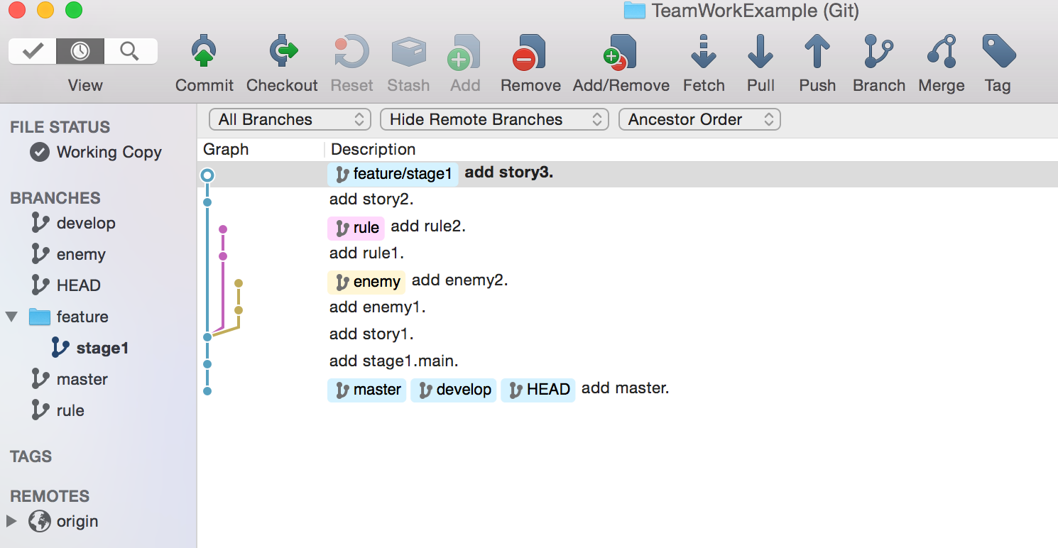 SourceTree版本控管(七) - 基本功能介紹 Fetch / Pull