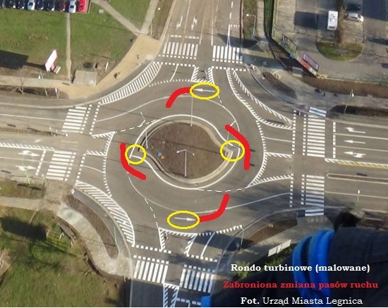 Blog o prawie na drogach : 52. Rondo turbinowe w Legnicy.