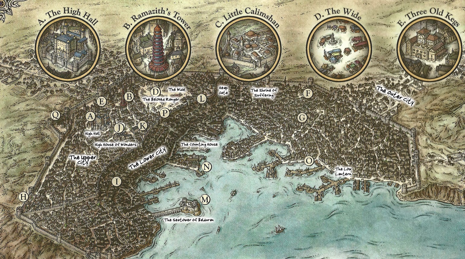 Can anyone help me find a high-res, CLEAN picture of Baldur's Gate? : r/DnD