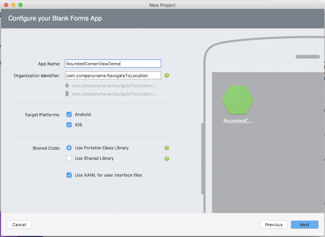 Venky Xamarin Tutorials: How to set Corner Radius for View, Layout, Cell (Grid, Stack, ListView ...
