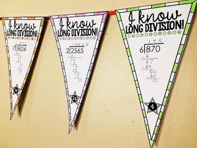 Scaffolded Math and Science: Long Division Cheat Sheet