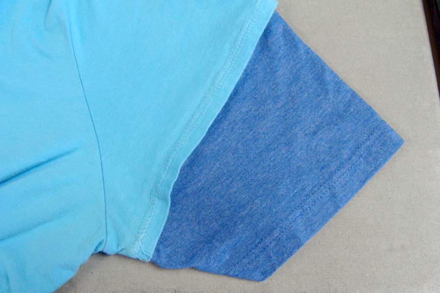 Linda Teddlie Minton: Faux Layered T-Shirt - Mini Tutorial