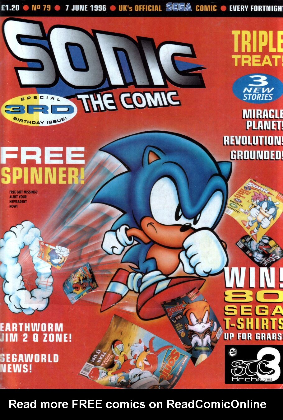 Read online Sonic the Comic comic - Issue #79