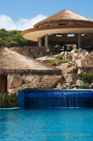 Watershapes, Water Shapes: Caribbean Resort Knife Vanishing Edge Pools