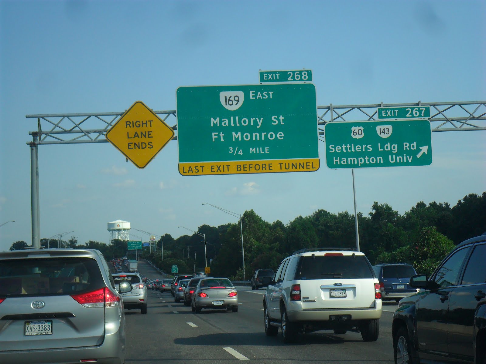 Luke's Signs: Interstate 64 - Hampton Roads Bridge-Tunnel