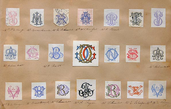 Letterology: Monogram Collecting