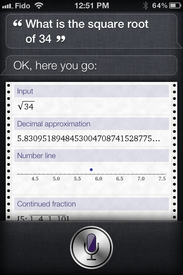 Use Siri for Math on iPhone 4S | Math Concepts Explained